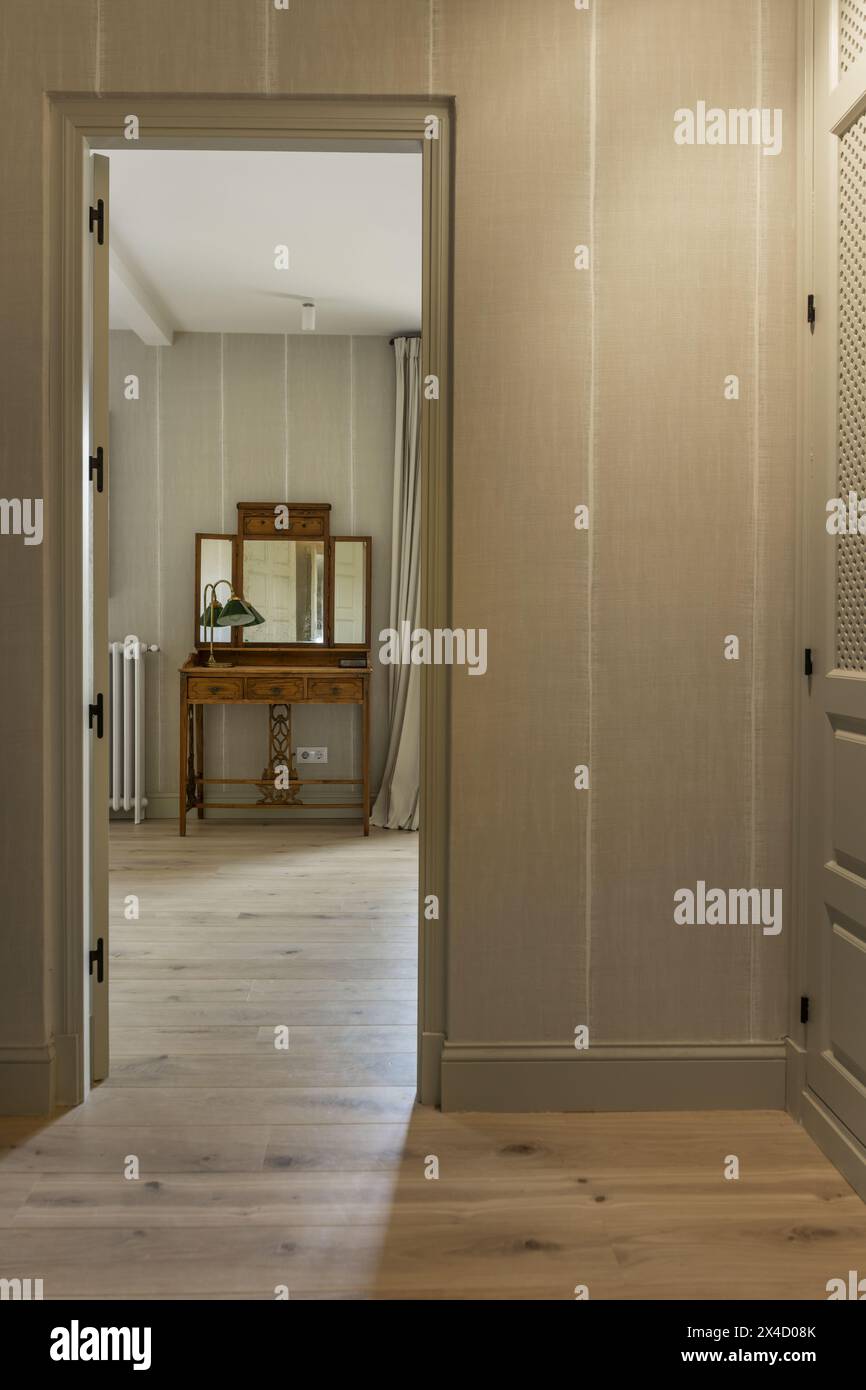 Anteroom with dressing room for double bedroom en suite with period ...