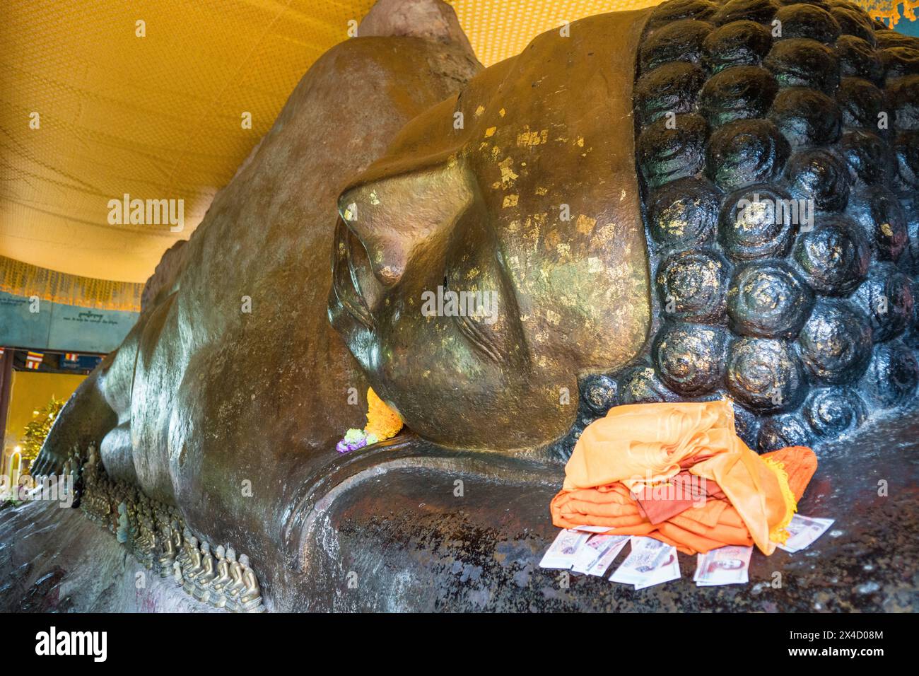 Buddha, Preah Ang Thom pagoda, Cambodia Stock Photo - Alamy