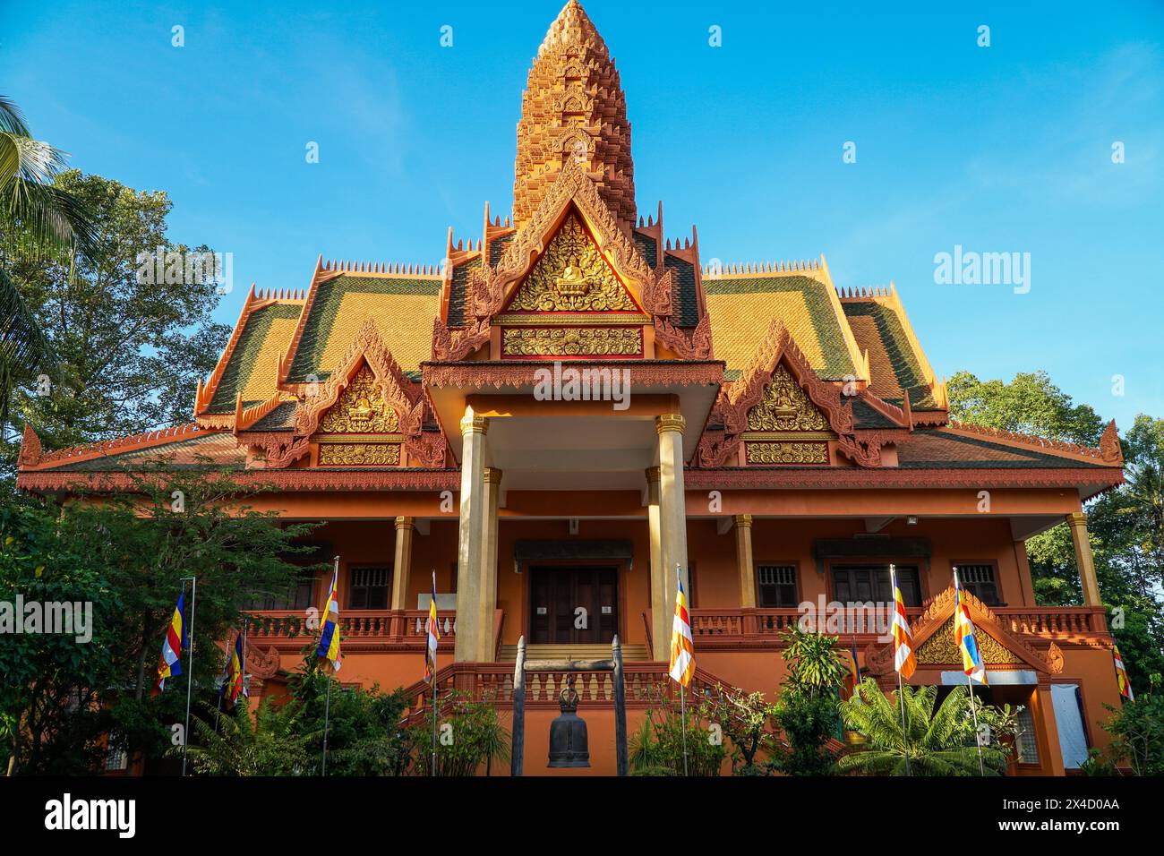 Wat bo temple, Siem Reap, Cambodia Stock Photo - Alamy