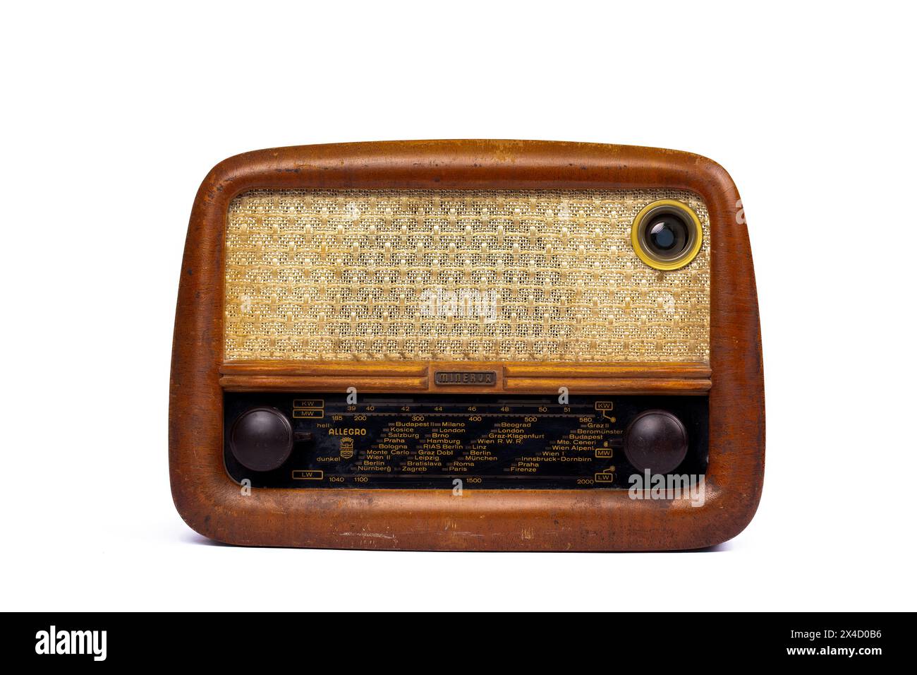 Vintage Minerva Allegro Radio 1952 Tablemodel - Broadcast Nostalgia on ...