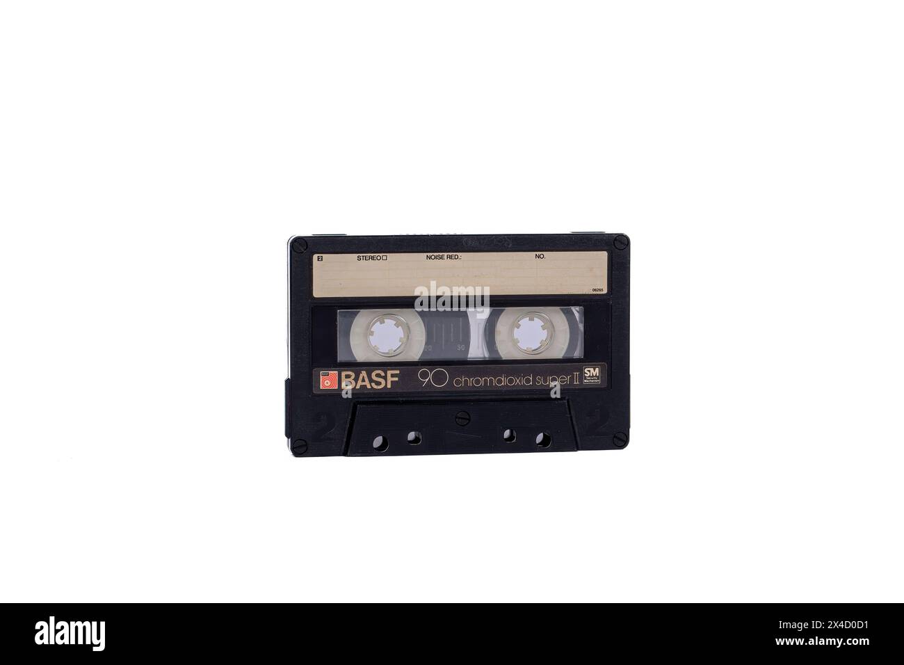 Vintage German Cassette Tape - Retro Audio Nostalgia on White ...