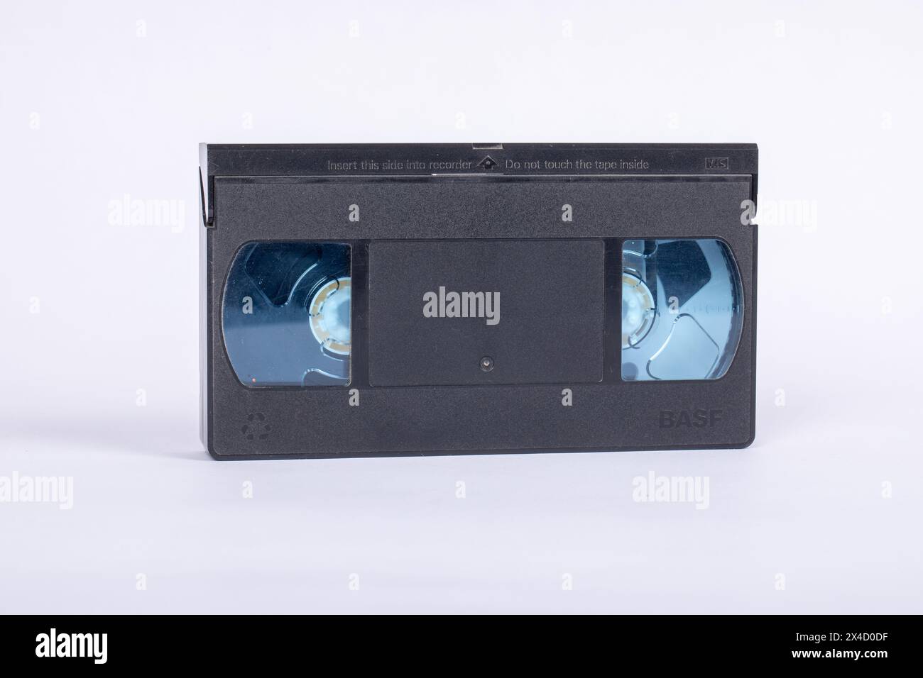 Vintage VHS Tape on White Background - Retro Nostalgia Concept for ...