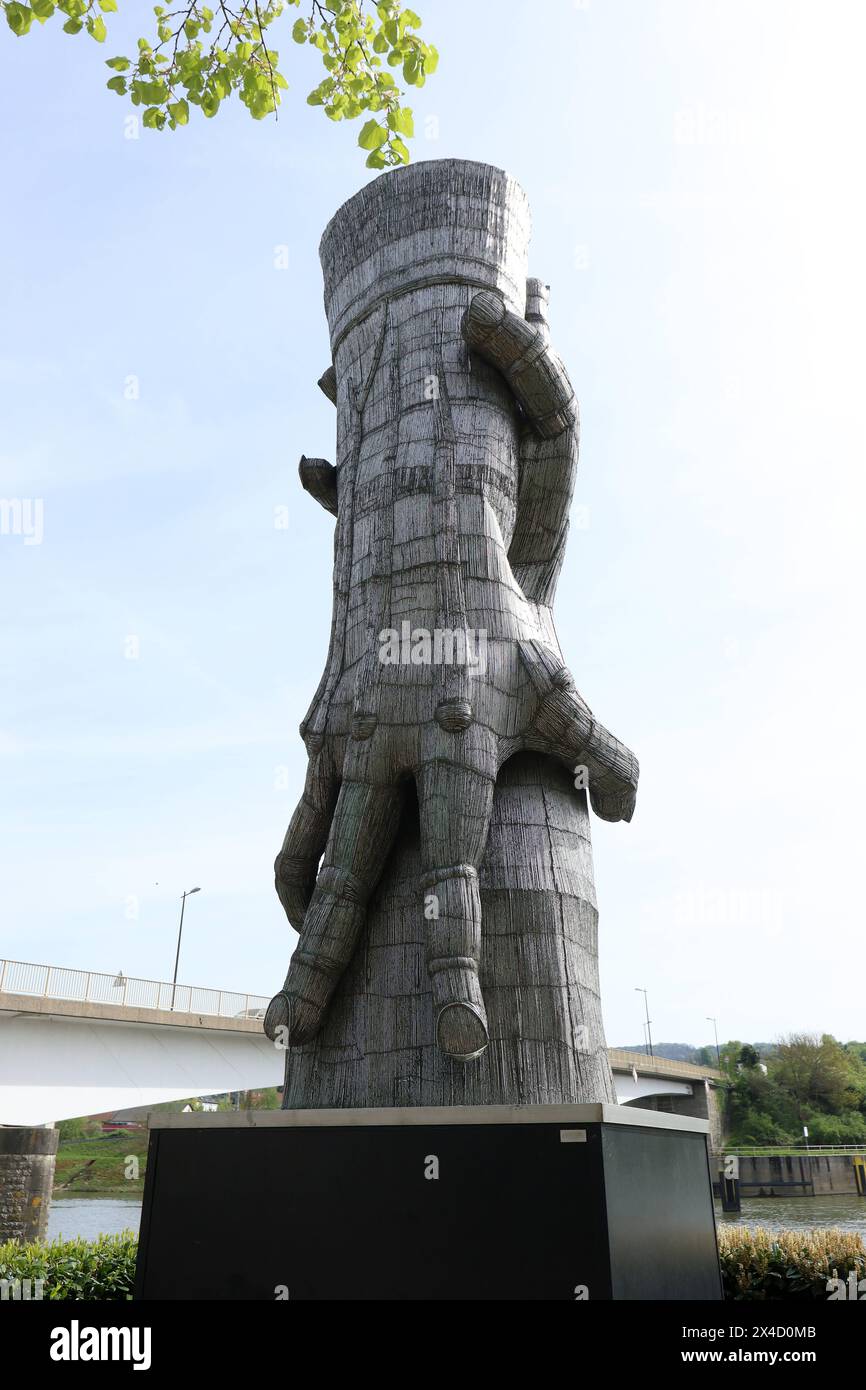 SCHENGEN, Lussemburgo, Luxembourg, UNITATIS MONUMENT, Veduta, View ...