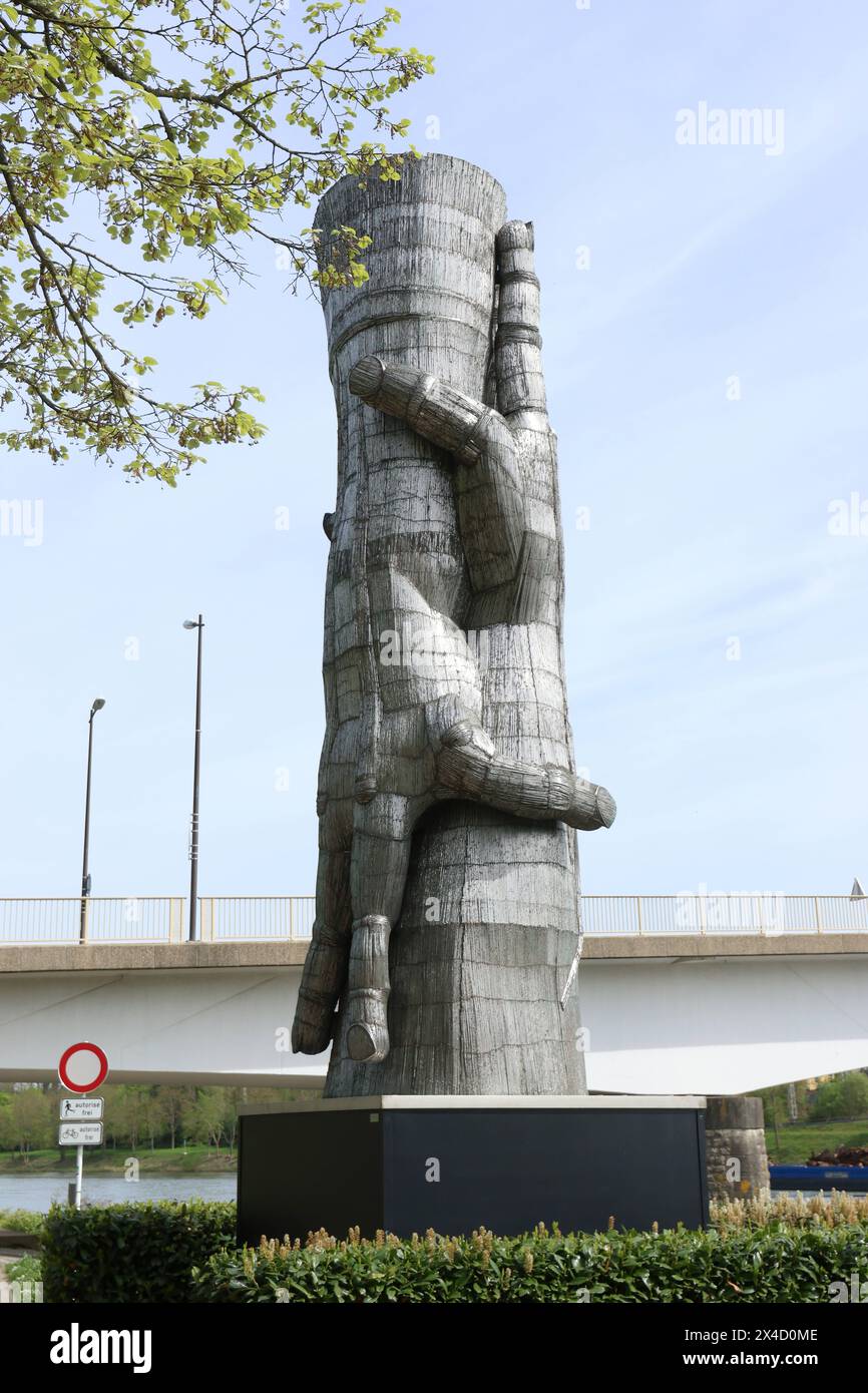 SCHENGEN, Lussemburgo, Luxembourg, UNITATIS MONUMENT, Veduta, View ...
