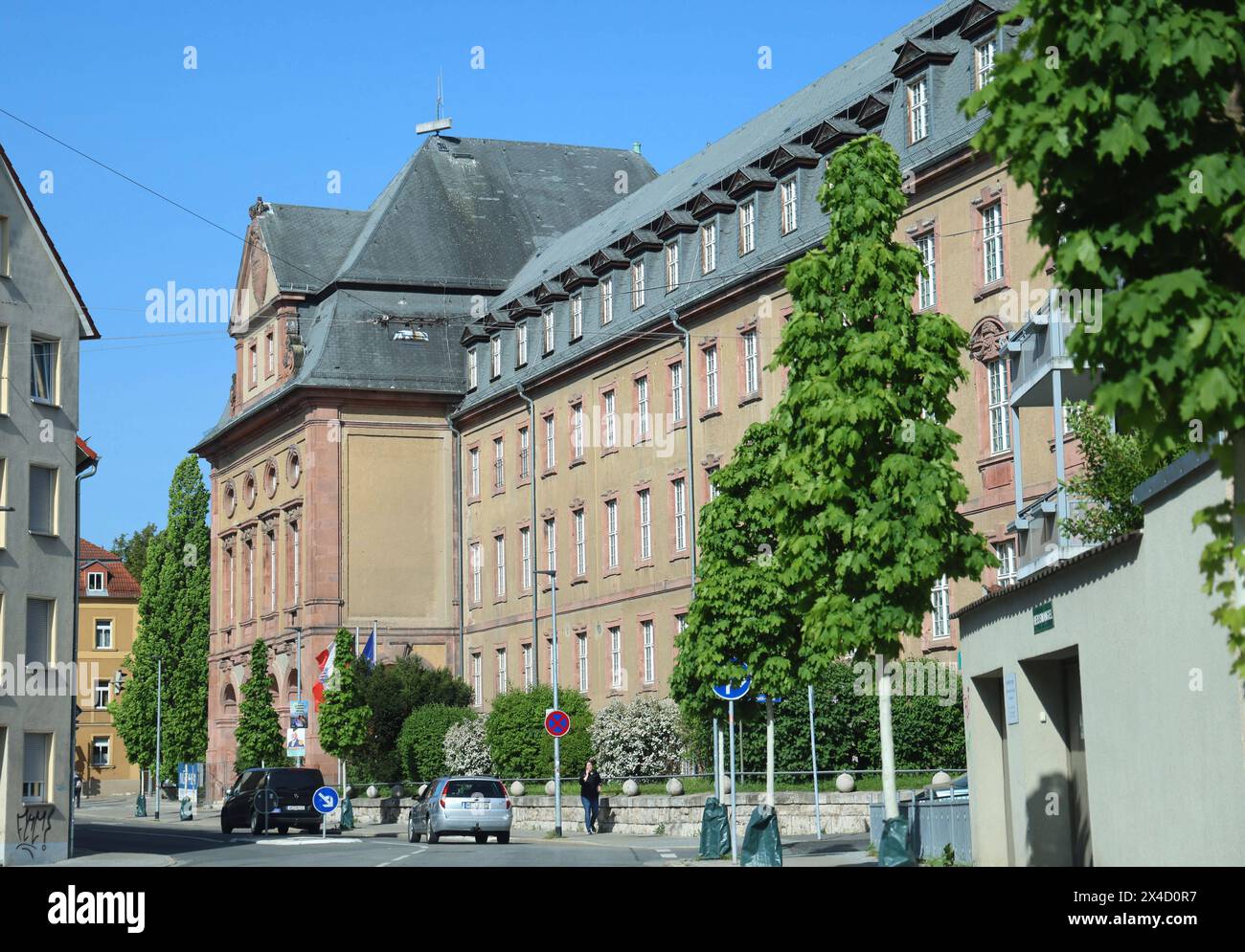 Weimar 01.05.2024, Weimar, Amtsgericht, im Deutschen Reich war hier die ...