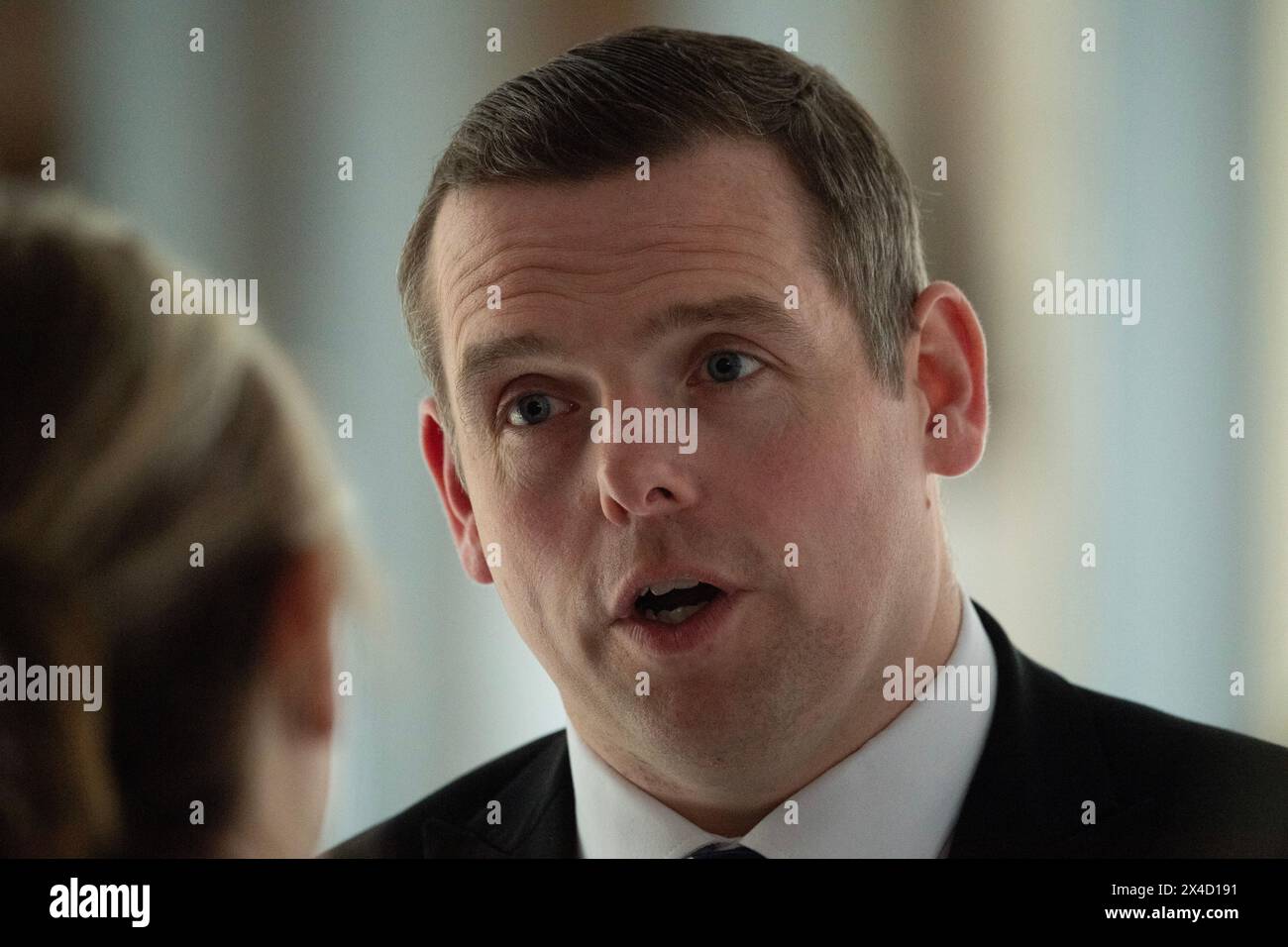 Scotting tory leader hi-res stock photography and images - Alamy