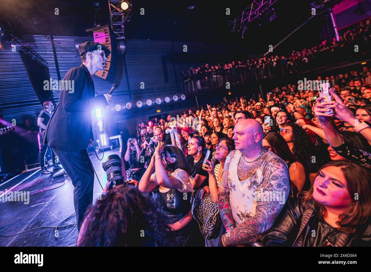 Copenhagen, Denmark. 30th, April 2024. The Finnish singer and musician Ville Valo performs a ...