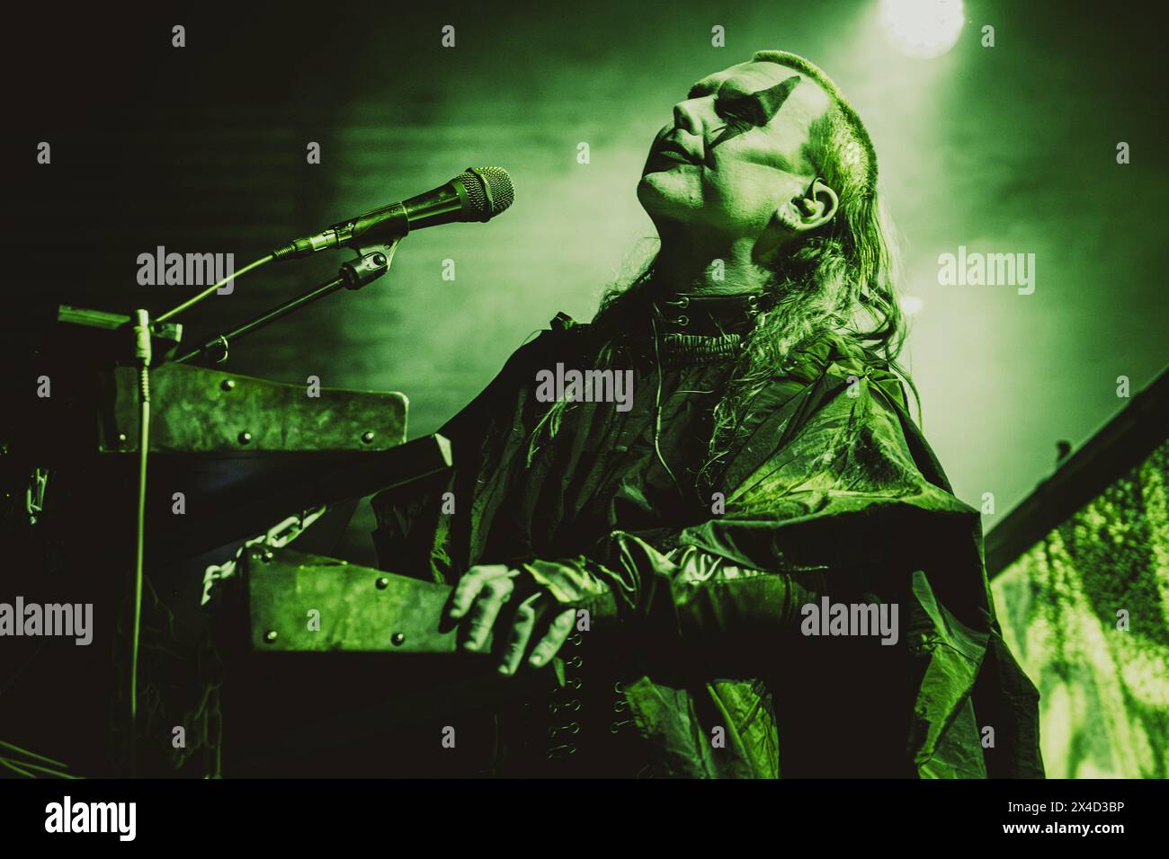 Copenhagen, Denmark. 30th, April 2024. The British synth-metal duo ...