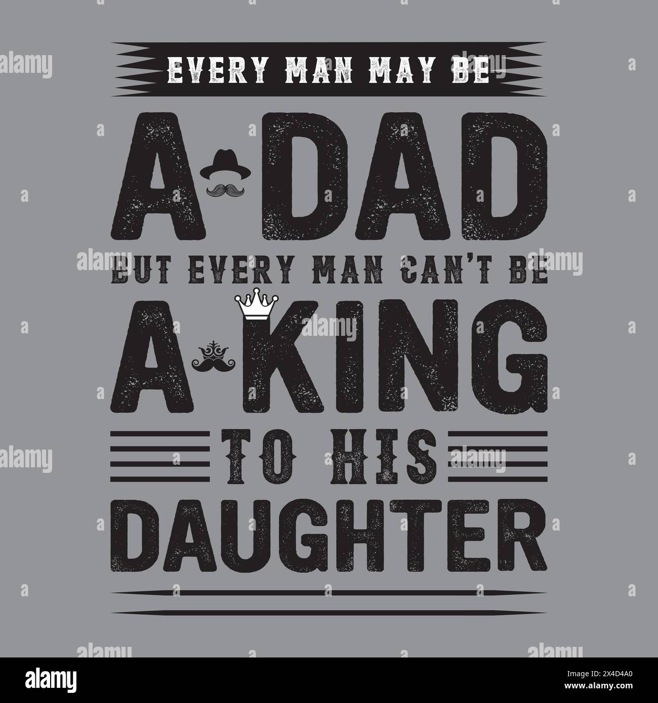Best dad typography art Stock Vector Images - Alamy