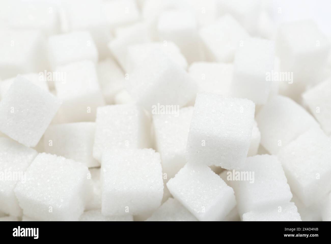 Refined white sugar cubes hi-res stock photography and images - Alamy
