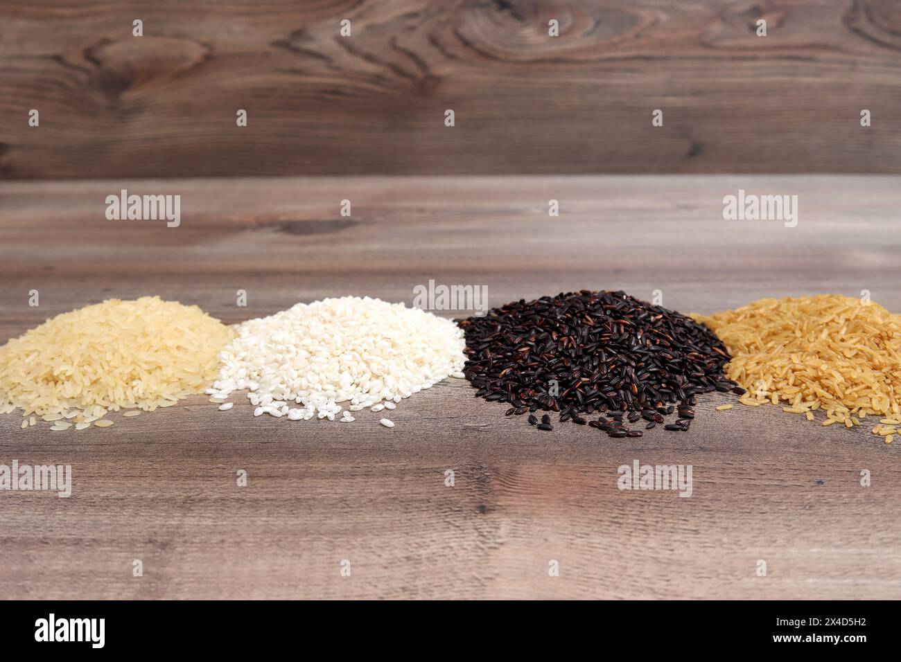Different Types Of Rice Stock Photo - Alamy