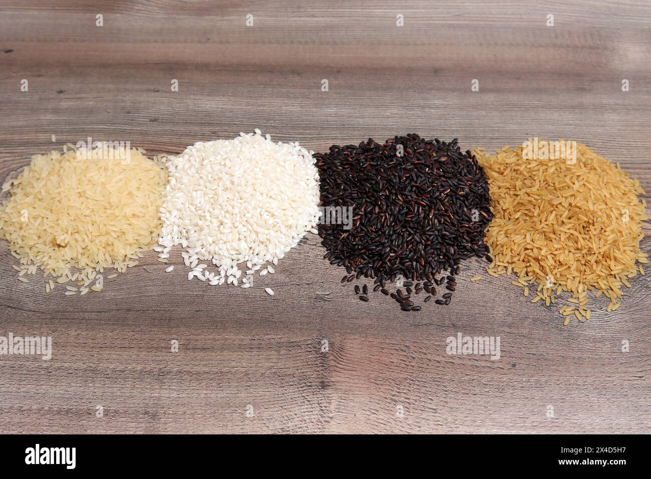 Different Types Of Rice Stock Photo - Alamy