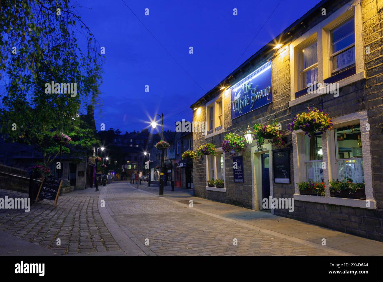Old town hebden bridge hi-res stock photography and images - Alamy