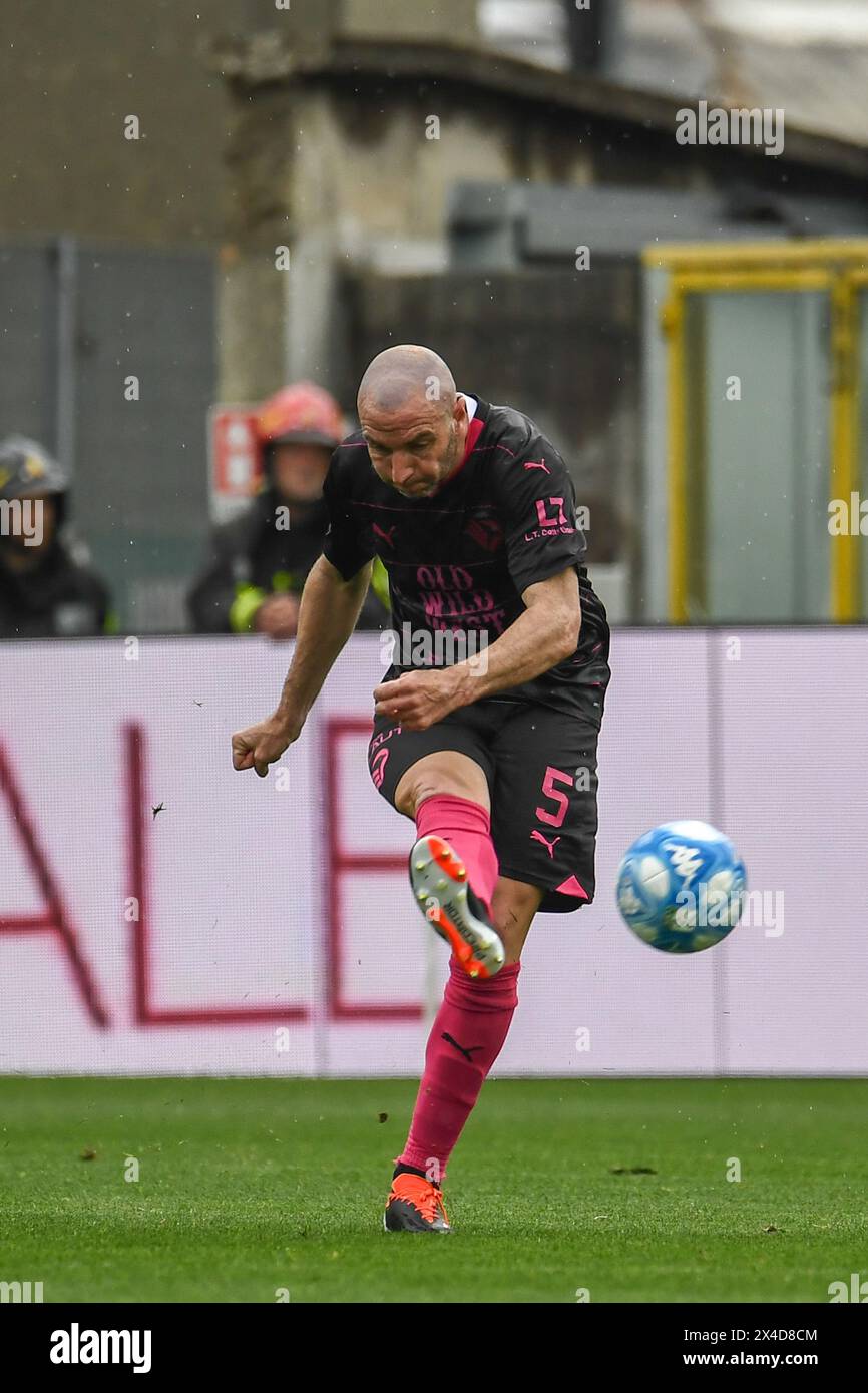 La Spezia, Italy. 01st May, 2024. Fabio Lucioni (Palermo) during Spezia ...