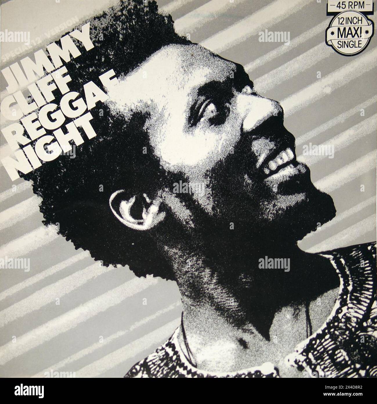 45 RPM- 12 INCH MAXI SINGLE JIMMY CLIFF REGGAE NIGHT - Vintage vinyl ...