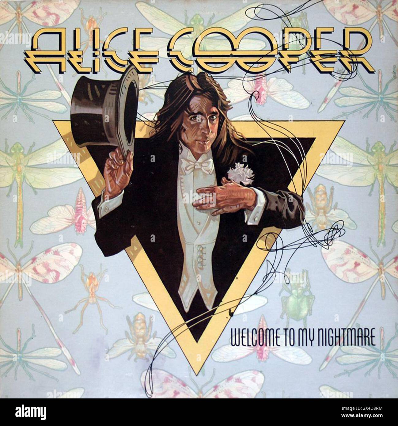 ALICE COOPER WELCOME TO MY NIGHTMARE - Vintage vinyl record cover Stock Photo - Alamy