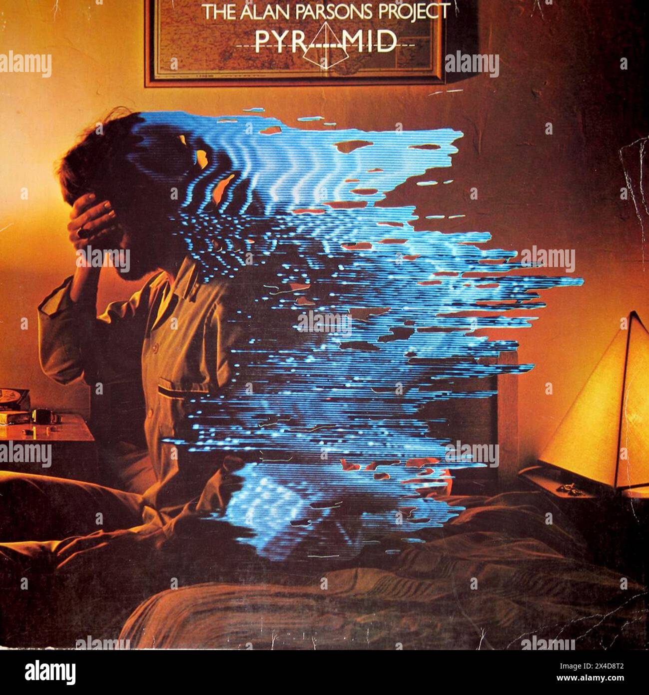 THE ALAN PARSONS PROJECT PYRAMID - Vintage vinyl record cover Stock ...
