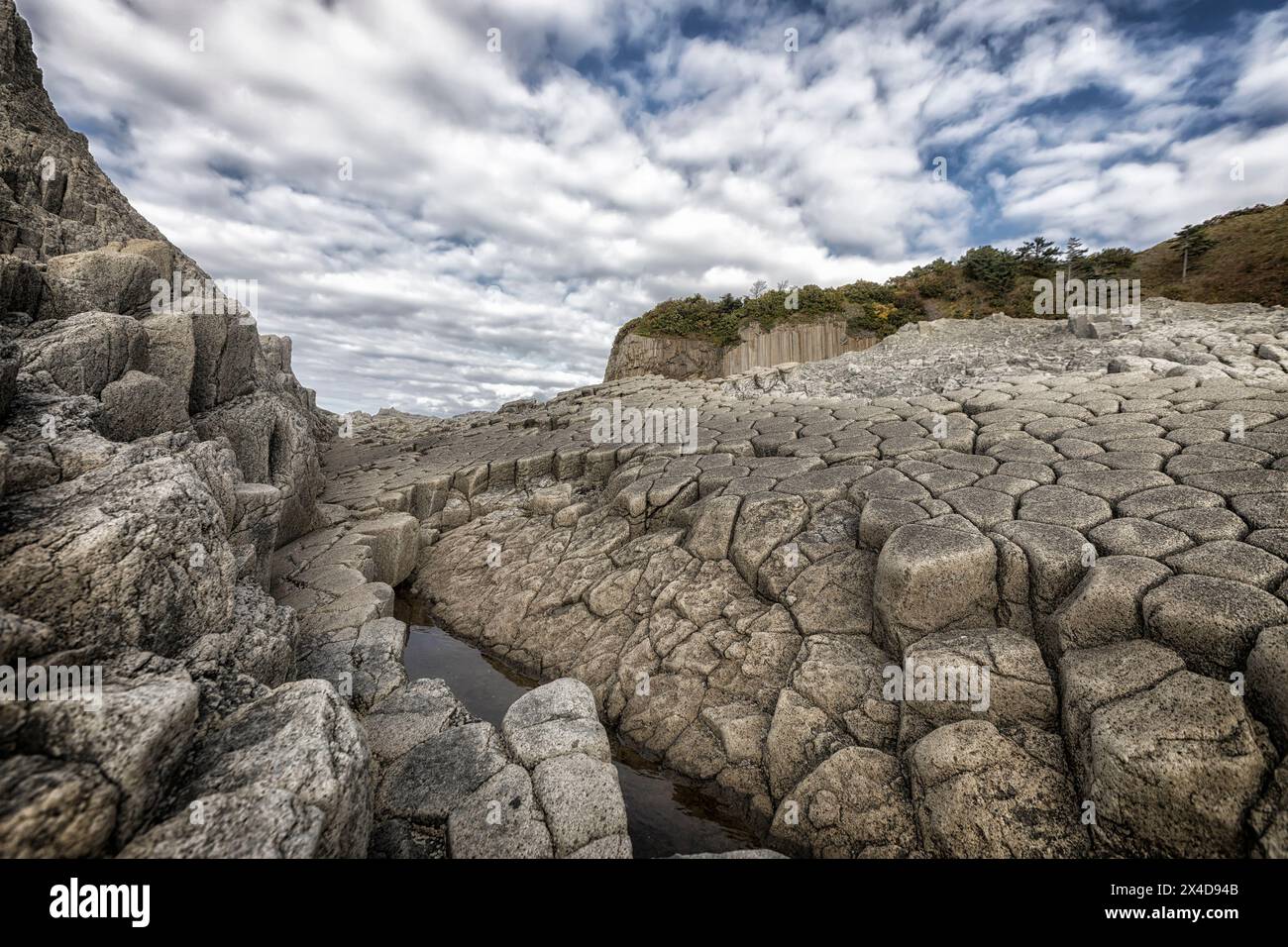 Cape Stolbchaty. Kunashir, Kunashir, South Kuriles Stock Photo - Alamy