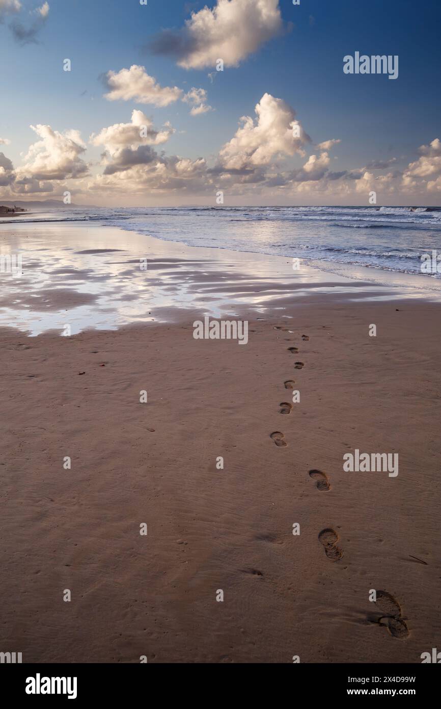 Calm footprints hi-res stock photography and images - Alamy