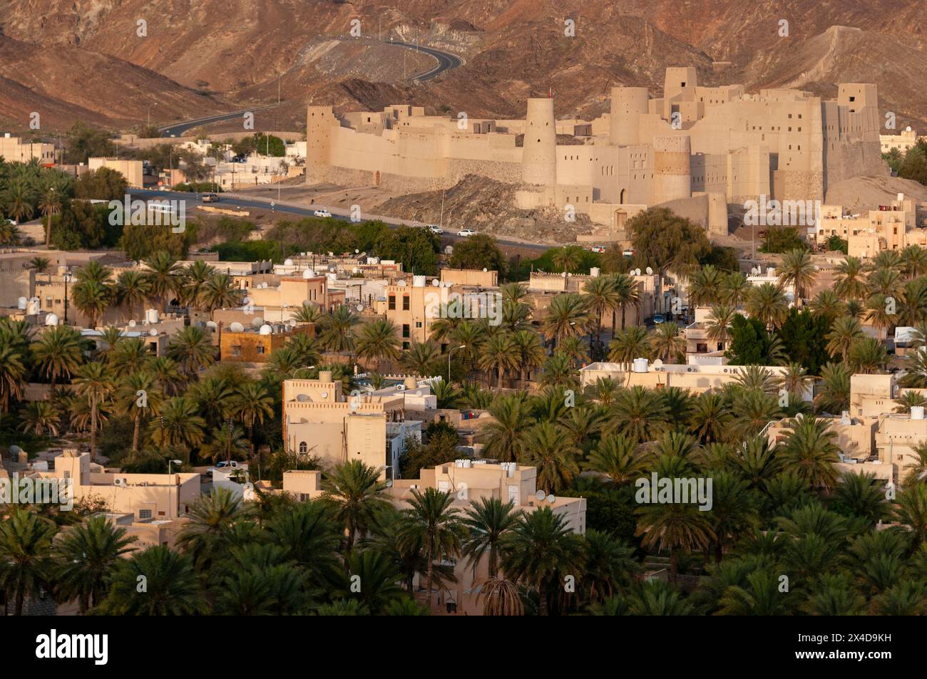 Bahla Fort, a UNESCO World Heritage site, and Bahla village rife with ...