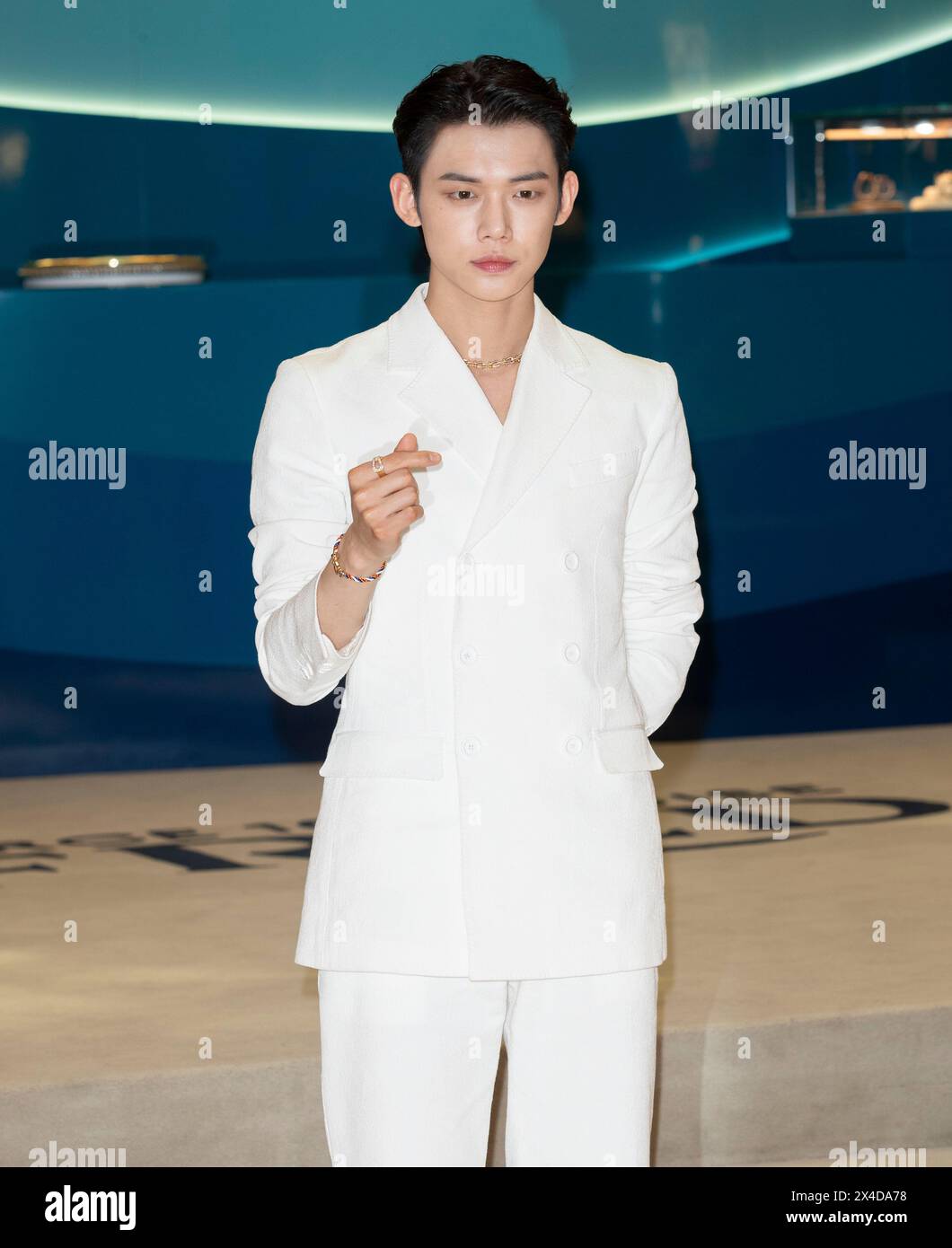 Seoul, South Korea. 2nd May, 2024. South Korean singer Yeonjun, member ...