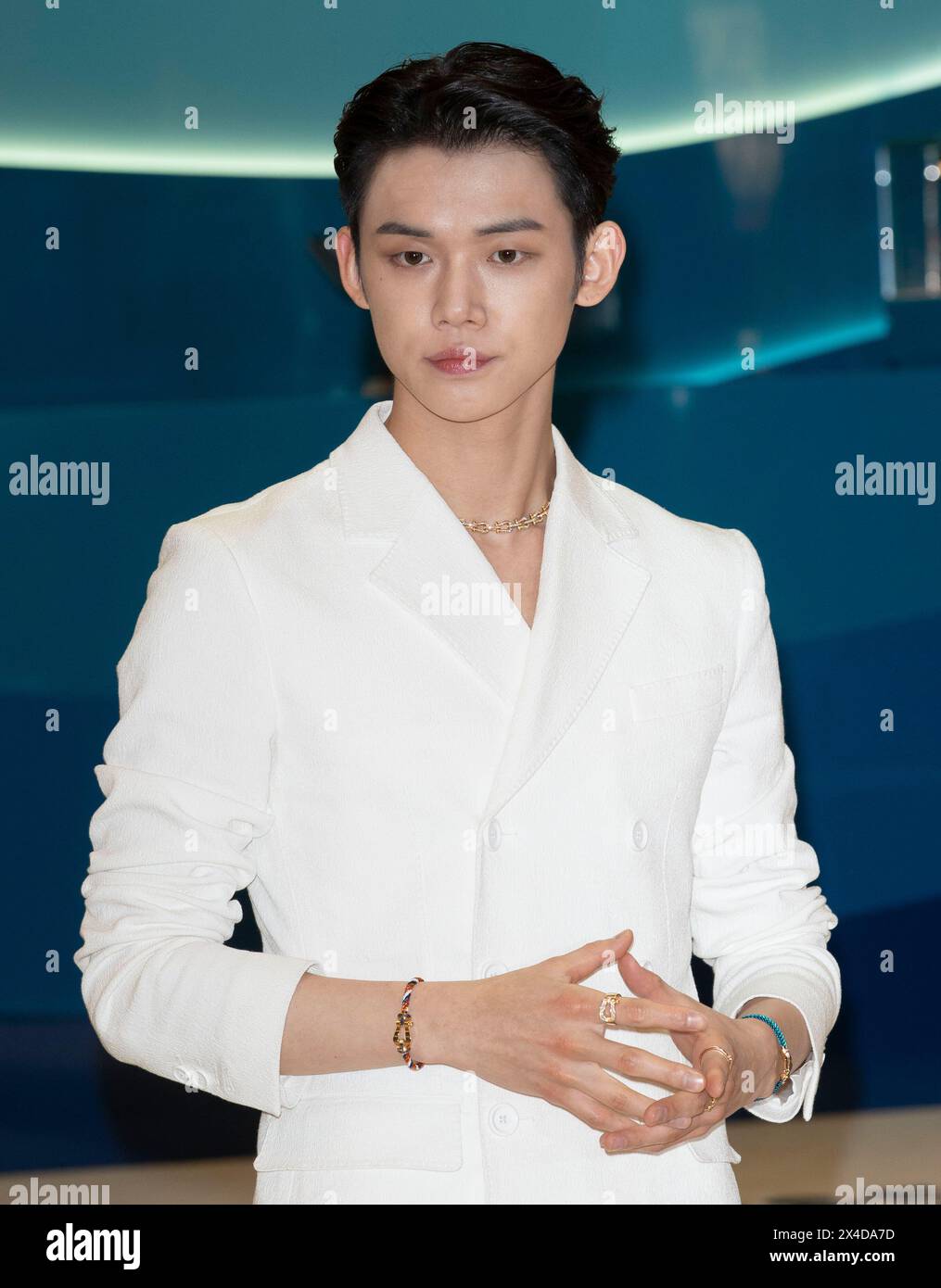 Seoul, South Korea. 2nd May, 2024. South Korean singer Yeonjun, member ...