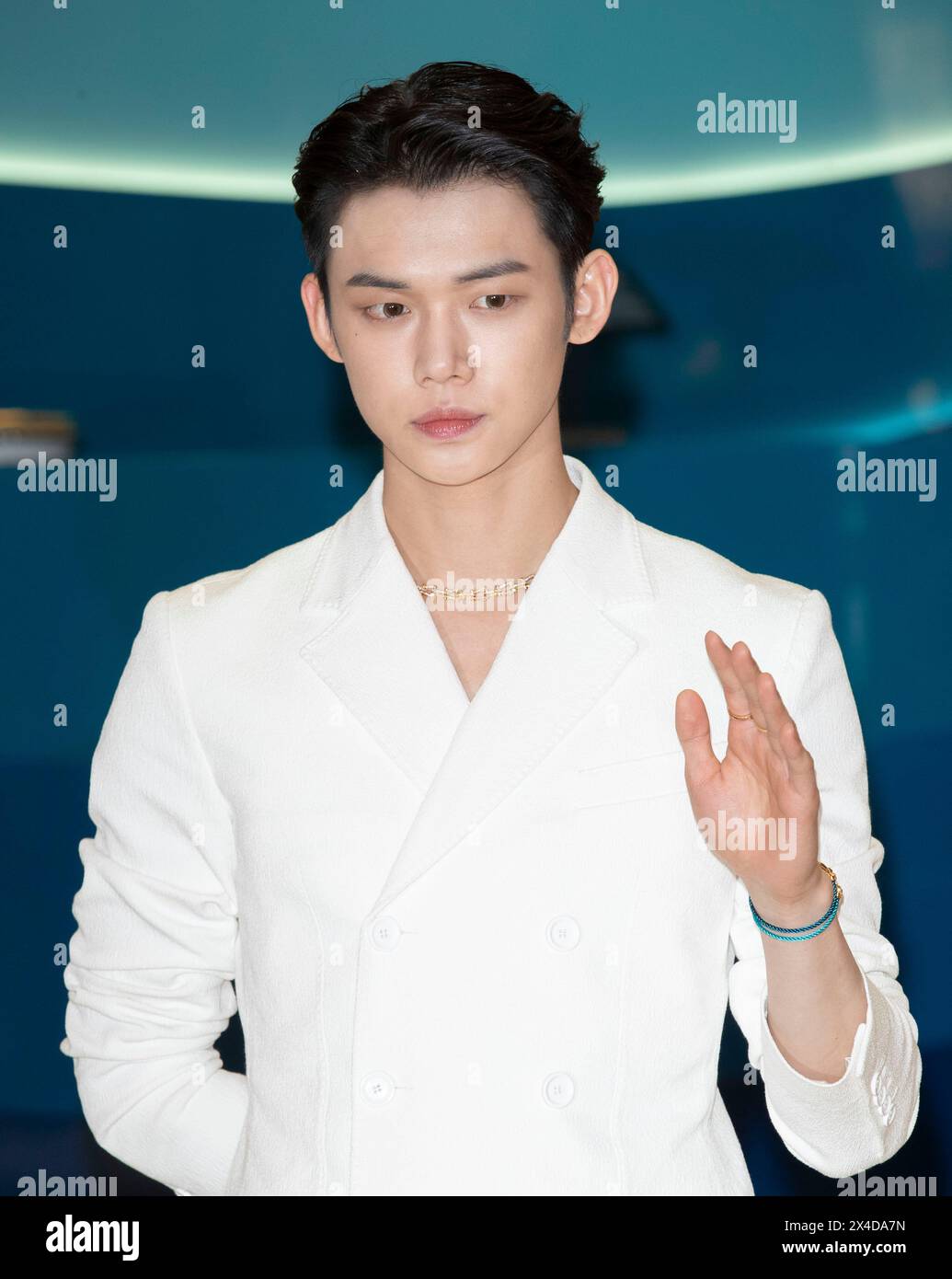Seoul, South Korea. 2nd May, 2024. South Korean singer Yeonjun, member ...