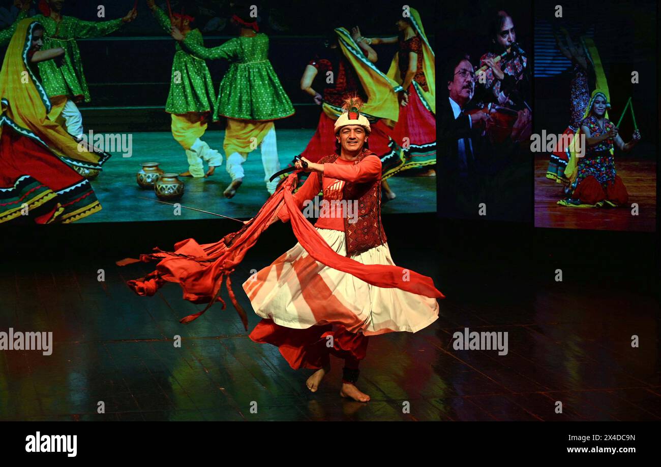 ISLAMABAD, PAKISTAN, APRIL 29: Pakistani artists perform dance to ...