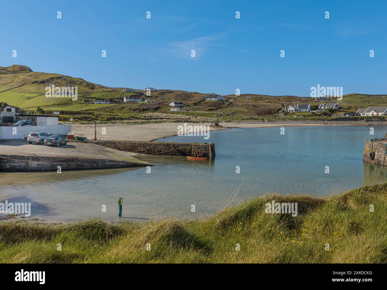 Clare Island, County Mayo, Ireland - April 20th 2024 - Beautiful ...