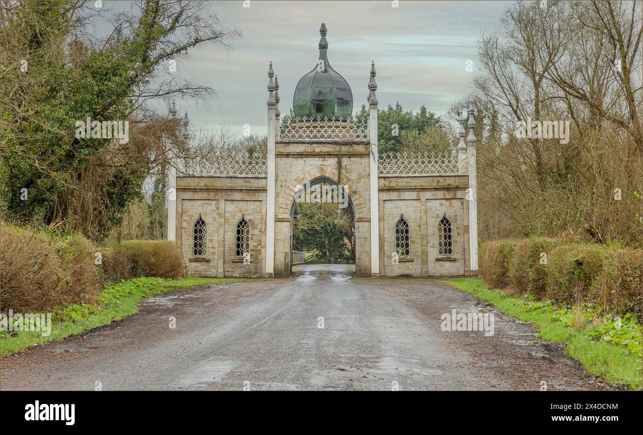 Dromana, County Waterford, Ireland - March 18th 2024 - Looking at the ...
