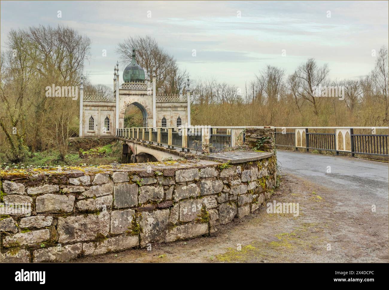 Dromana, Waterford, Ireland - March 18th 2024 - Ornate Dromana Gate ...
