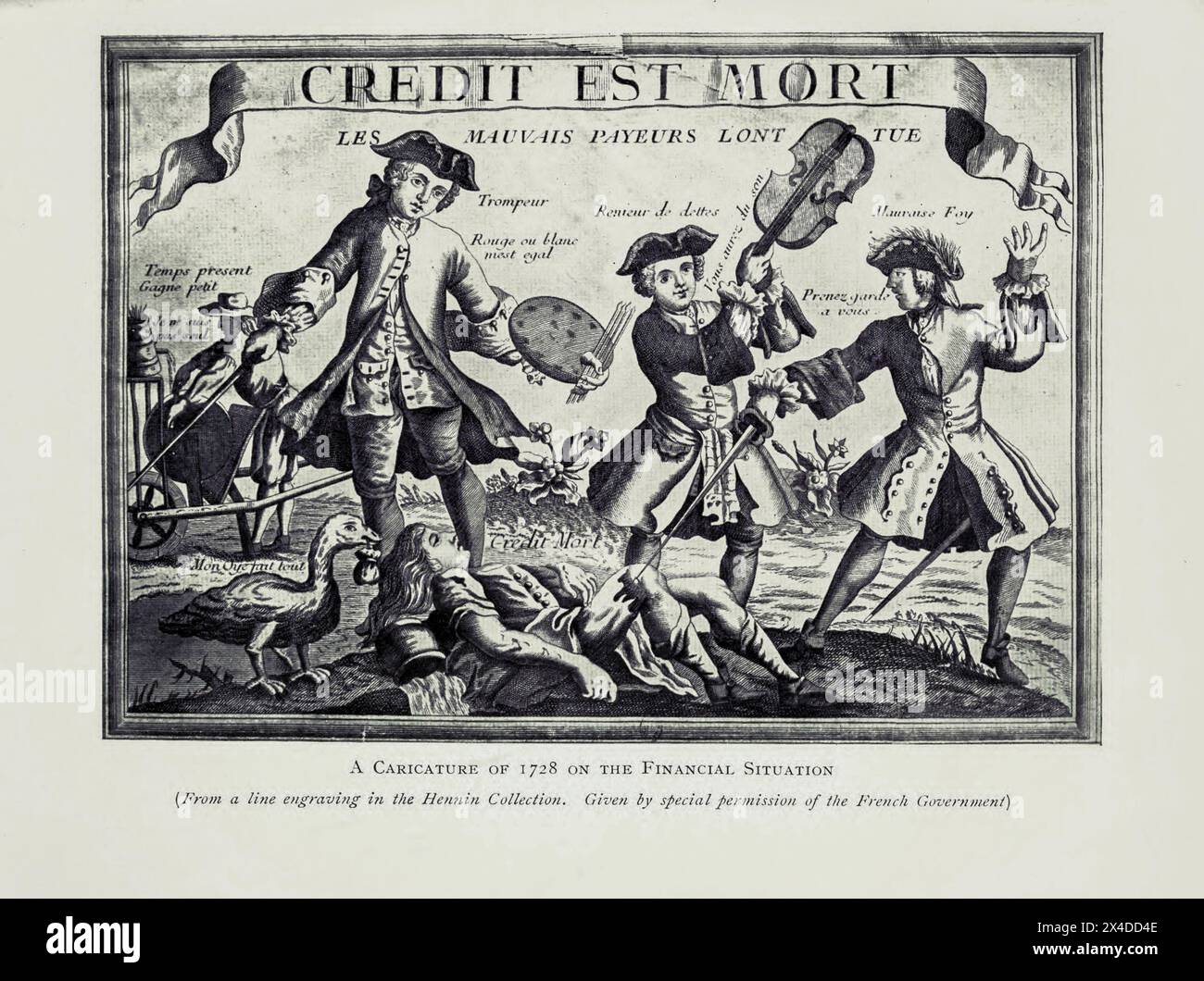 French revolution caricature hi-res stock photography and images - Alamy