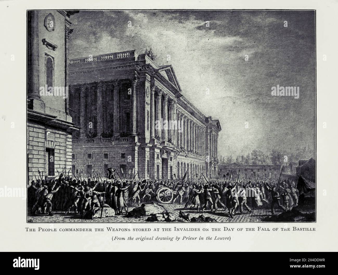 The People commandeer the weapons stored at the Invalids on the day of ...