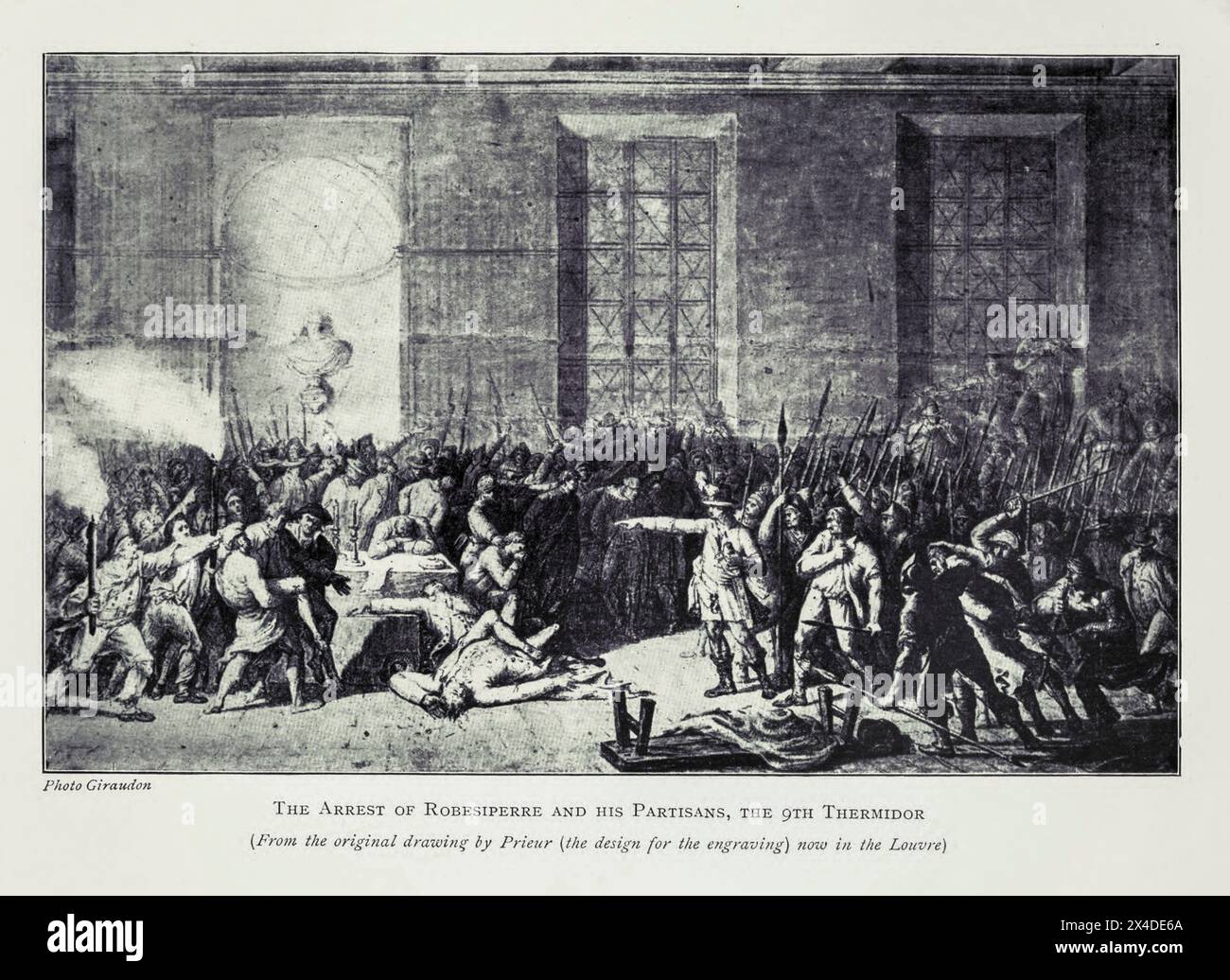 The Arrest of Robespierre and his Partisans, the 9th Thermidor from ...