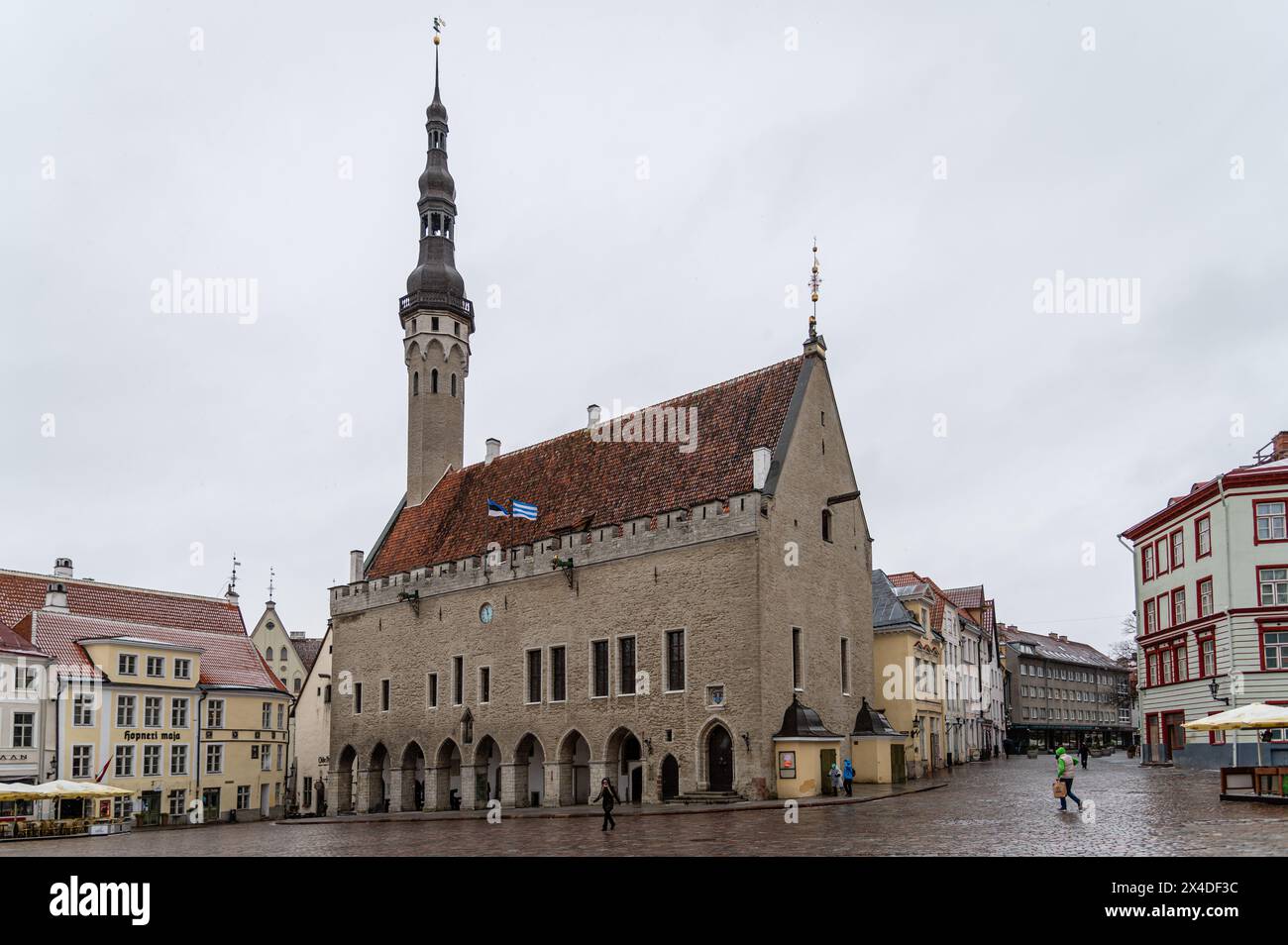 Tallinn town hall architecture hi-res stock photography and images - Alamy