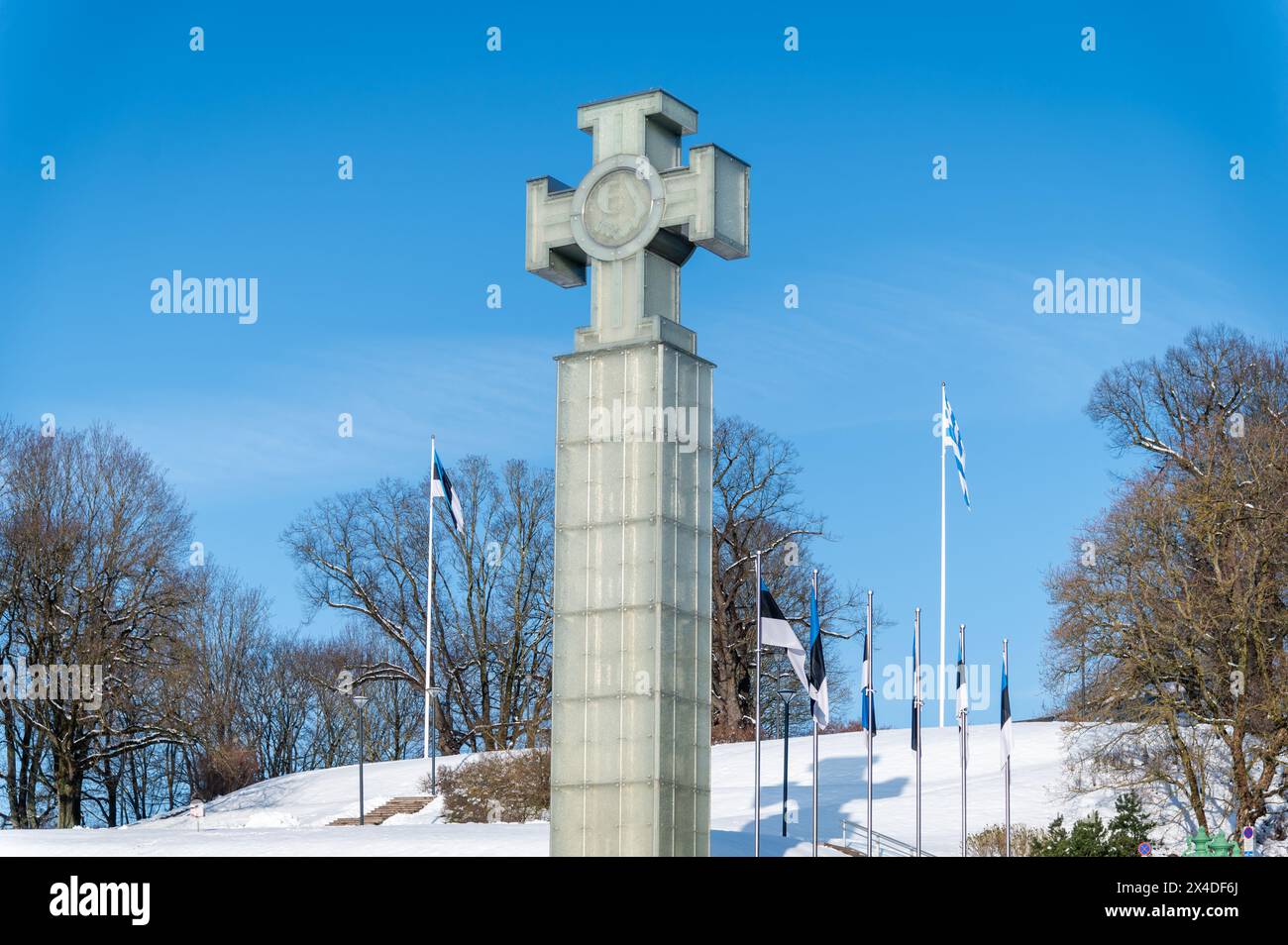 The War of Independence Victory Column, Tallinn, Estonia Stock Photo ...