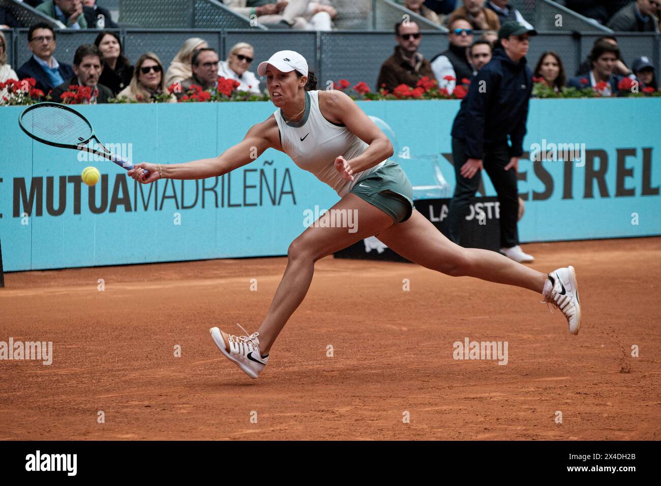 Madrid, Spain. 02nd May, 2024. Tennis, individual Women: Mutua Madrid ...