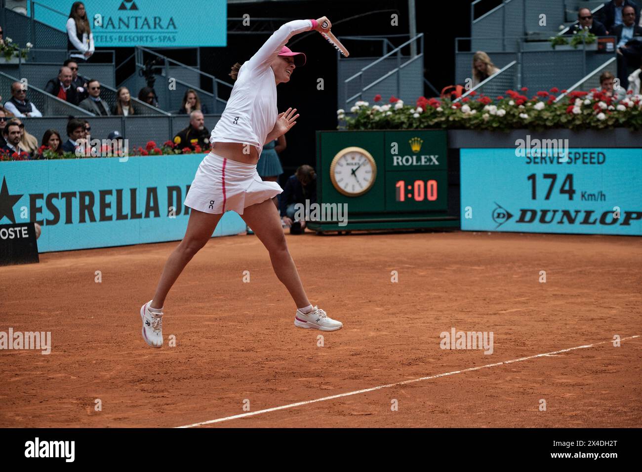 Madrid, Spain. 02nd May, 2024. Tennis, individual Women: Mutua Madrid ...