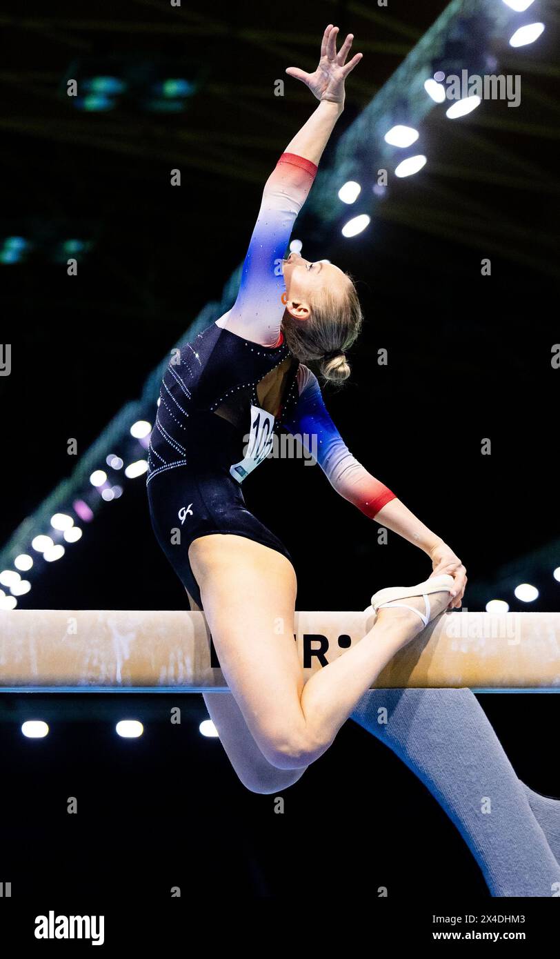 RIMINI - Lieke Wevers in action during the qualifications at the ...