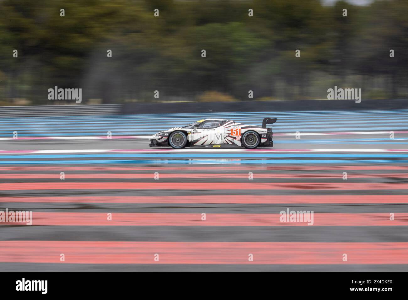 Le Castellet, France, 2 May 2024, #51 AF Corse (Ita) Ferrari 296 LMGT3 ...