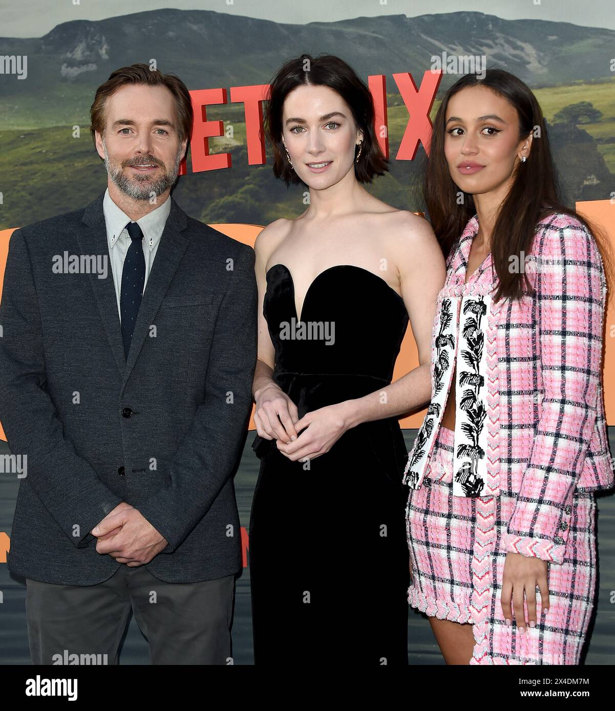 Hollywood, USA. 01st May, 2024. Will Forte, Siobhan Cullen, Robyn Cara ...