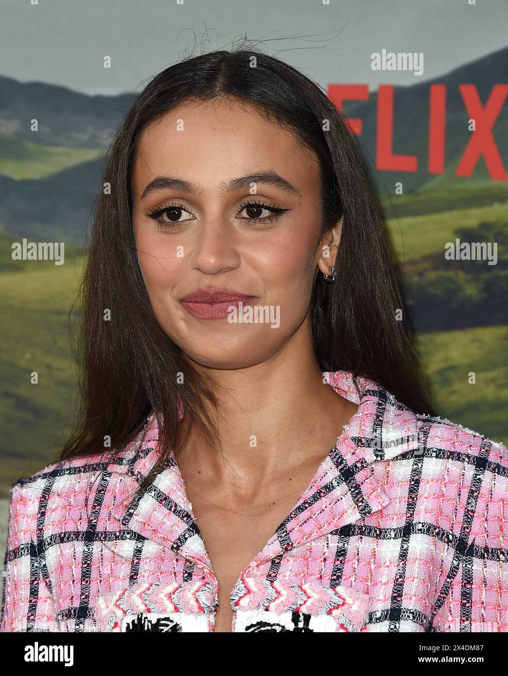 Hollywood, USA. 01st May, 2024. Robyn Cara arriving to Netflix's new ...