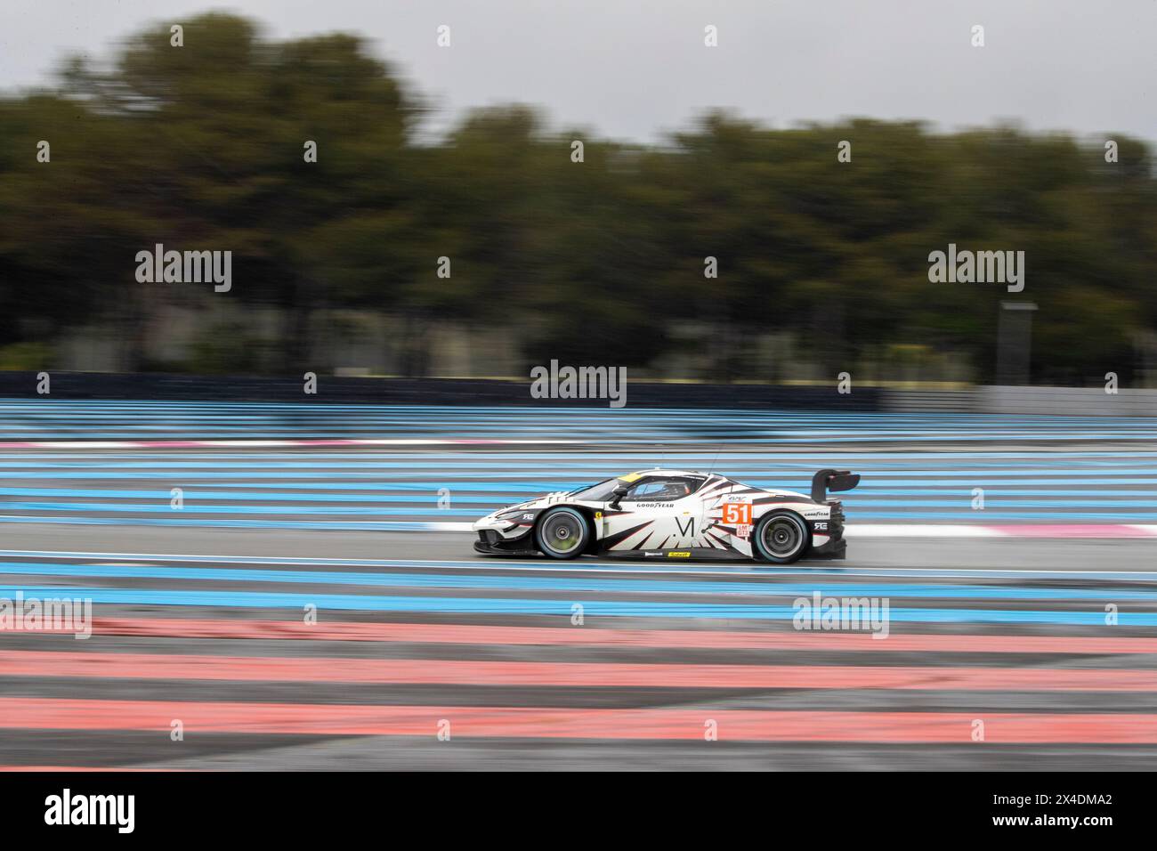 Le Castellet, France, 2 May 2024, #51 AF Corse (Ita) Ferrari 296 LMGT3 ...