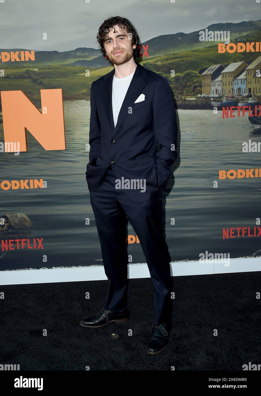 Hollywood, USA. 01st May, 2024. Charlie Kelly arriving to Netflix's new ...