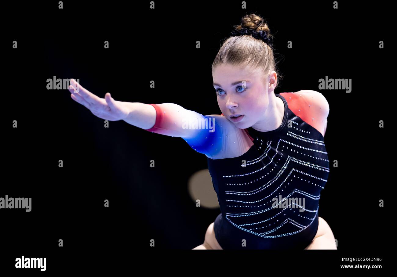 RIMINI - Floor Slooff in action during the qualifications at the ...