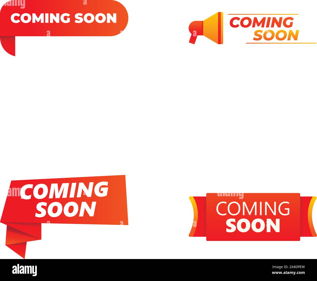 Promo banner icons set cartoon vector. Promotional sticker and label ...