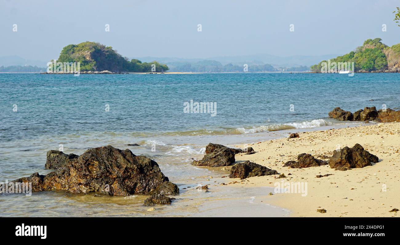 scenic beach at koh thalu island in thailand Stock Photo - Alamy