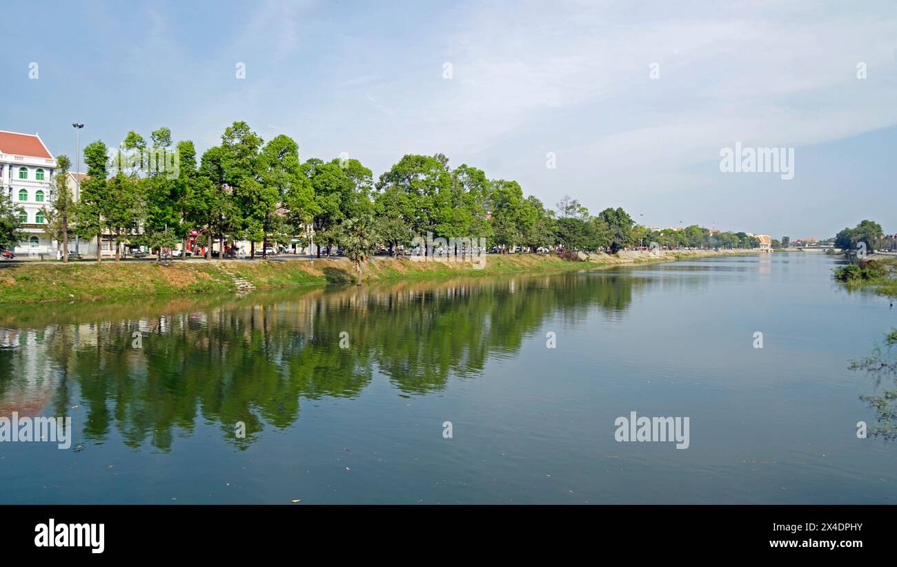 sanger river shore in battambang in cambodia Stock Photo - Alamy