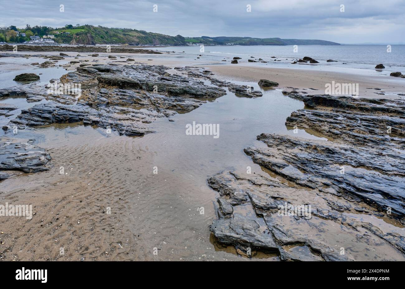 Wiseman's Bridge and Amroth, Pembrokeshire, Wales Stock Photo - Alamy