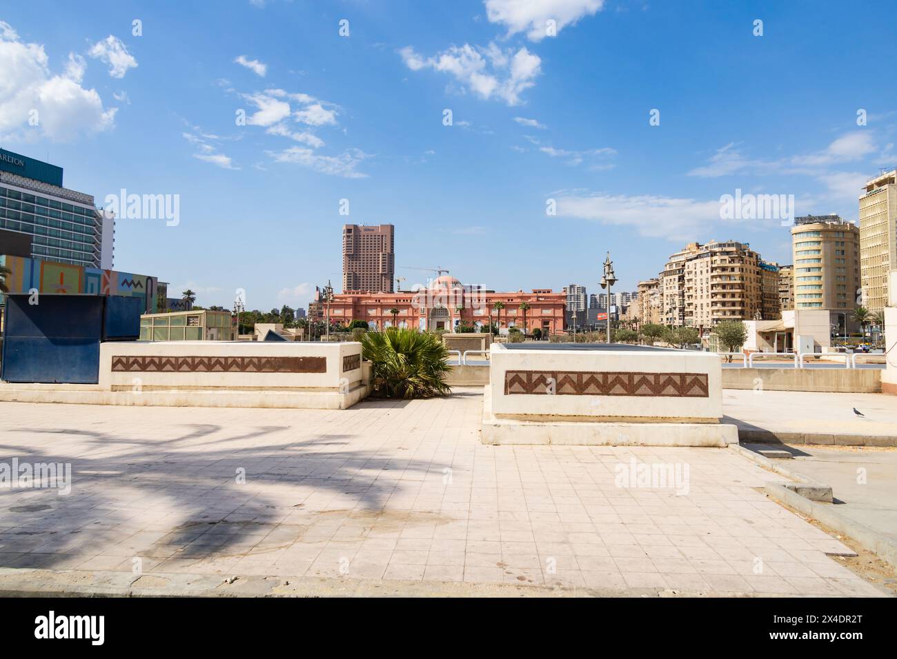 Museum of Antiquities from El Tahrir Square, Cairo. Egypt Stock Photo ...